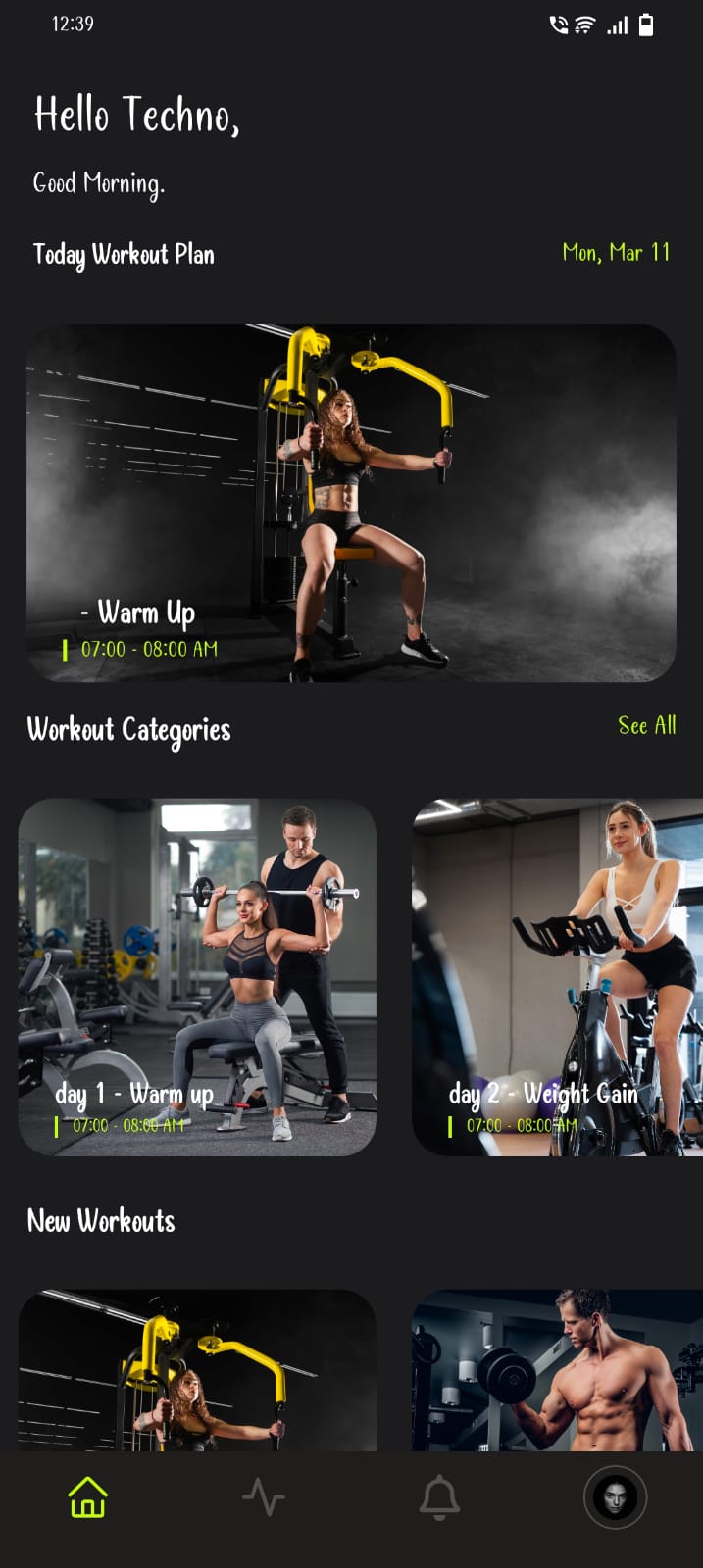 FitFlex App | FitPro App | Fitness Management App | UI Kit | React ...